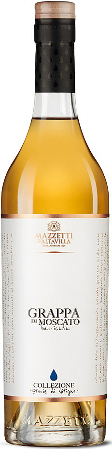 Mazzetti d'Altavilla Grappa Moscato Barricata 1,5 Liter